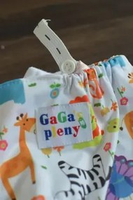 GaGa's Látková plena AIO Zoo na suchý zip