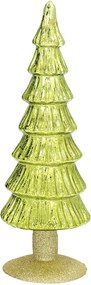 Dekorace Green Chritmas Tree 28cm