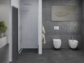 Mexen PRETORIA sprchové dveře ke sprchovému koutu 90 cm, šedé, 852-090-000-01-40