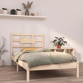 Rám postele masivní dřevo 90 x 200 cm