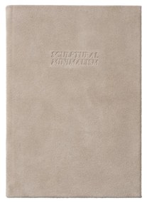 Zápisník v kožené vazbě Minimalism Beige Kristina Dam Studio