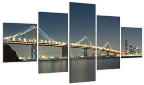 Obraz mostu (125x70 cm)