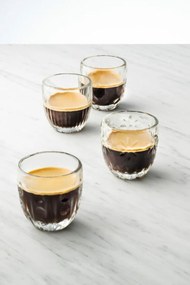 Skleničky na espresso Troquets, 100 ml (4 ks) La Rochére, mix