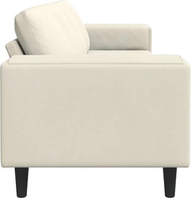 Pohovka do obývacího pokoje Krémová 250 x 77 x 76 cm 3335098