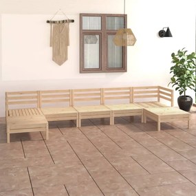 7dílná zahradní sedací souprava masivní borovice 3083344