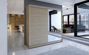 ADRK Furniture Posuvná skříň s zrcadlem VIKI 180 ADRK-SW-VIK-S-180
