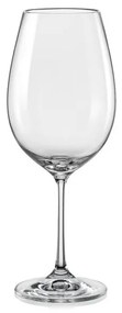 Crystalex - Bohemia Crystal Sklenice na bílé i červené víno Viola 550 ml, 6 ks