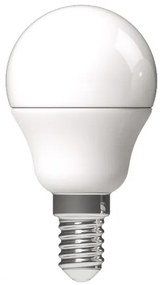 Prémiová LED žárovka E14 4,5W 470lm G45, studená, ekv. 40W, 3 roky