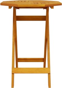 3dílný skládací bistro set masivní akáciové dřevo 3295251