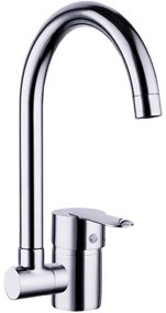 Laveo Lila, kuchyňská baterie stojící h-289, chromová, LAV-BLD_06LD