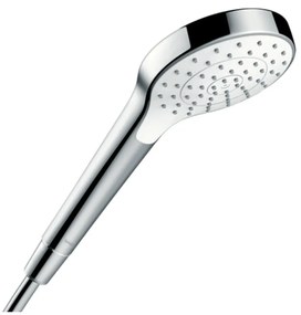 Hansgrohe Croma Select S - Ruční sprcha 1jet EcoSmart 7 l / min, bílá / chrom 26806400