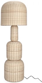BIZZOTTO Ratanová podlahová lampa SIKKIM 0828153