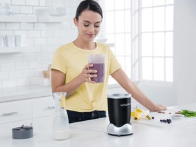 Delimano Nutribullet černý, 600W, sada 5ks