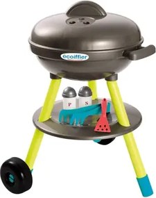 Ecoiffier Zahradní gril + příslušenství černá / od 18 měsíců