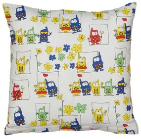 SCANquilt povlak KLASIK mobil bílopestrá 40 x 40 cm