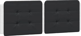 Rám postele s LED bez matrace Zadar bílý a černý 120x200 cm 3214102