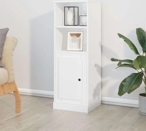 vidaXL Skříň highboard 36 x 35,5 x 103,5 kompozitní dřevo [816327] Barva: bílá s vysokým leskem