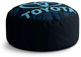 Sablio Taburet Circle Logo Toyota Motor: 38x48 cm