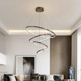 Toolight Toolight, LED stropní svítidlo 20/40/60/80 cm, 82W, 3000K, LHJ014-CP4, černá, OSW-50005