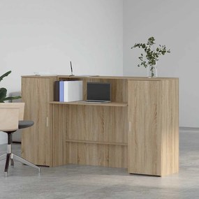 Recepční stůl dub sonoma 180x50x103,5 cm kompozitní dřevo 3324207