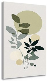 Obraz rostlinky v bohémském provedení Varianta: 50x100