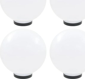 vidaXL Kulovité LED lampy 4 ks koule 30 cm PMMA [277143]