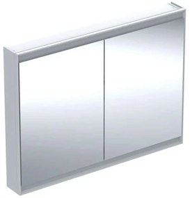 Geberit ONE - Zrcadlová skříňka s LED osvětlením, 120x90x15 cm, 2 dvířka, bílá 505.815.00.2