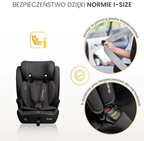 CARETERO autosedačka COSY I-SIZE GREY (76-150)