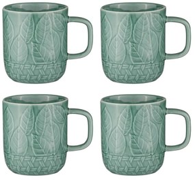 Tyrkysové porcelánové hrnky v sadě 4 ks 400 ml Heath Jade – Ladelle