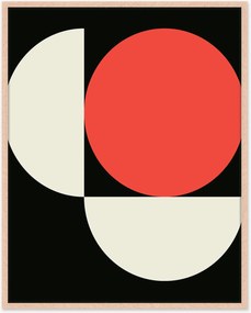 Zarámovaný digitální tisk Bauhaus Inspiration