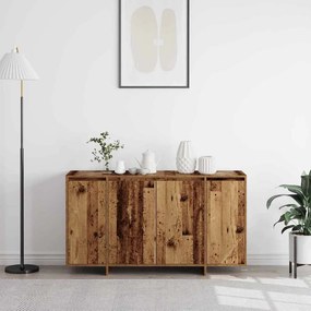 Servírovací skříň Staré dřevo 135 x 41 x 75 cm Kompozitní dřevo 3333893