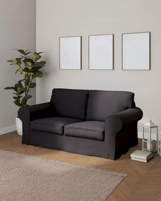 Potah na pohovku IKEA Ektorp 2-místná rozkládací  NOVÝ MODEL 2012 barva šedá