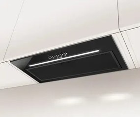 Amica OMP6255BG černá / Digestoř / vestavná / 389 m3/h / 3 rychlosti /