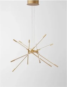 Závěsné LED svítidlo NOVA LUCE RACCIO 68W 3000K 9180782 stmívatelné Triac