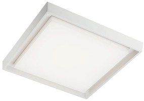 Redo group Redo Bezel, venkovní stropní svítidlo LED 30W 3000K, bílá, 34 x 34 cm, IP54