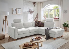 XXXLutz ROHOVÁ SEDAČKA, textil, barvy stříbra Sit & More - Sedací soupravy - 000144005809