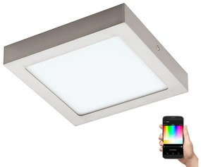 Eglo | Eglo 96679 - LED RGBW Stmívatelné stropní svítidlo FUEVA-C LED/15,6W/230V BT | EG96679