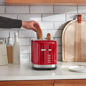 KitchenAid 5KMT2109EER červená / Toaster / 980 W / nerez