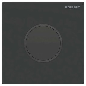Geberit - Elektronické ovládání splachování pisoárů typ 10, bateriové napájení, easy to clean, matná černá 116.035.16.1