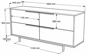 Skříňka Onu Walnut