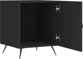 vidaXL Noční stolky 2 ks 40 x 40 x 50 cm kompozitní dřevo [827503] Barva: Černá