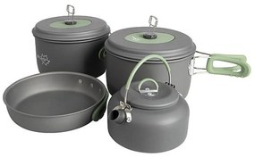 Kempingové nádobí bo-camp cookware set explorer 4-pc w.kettle