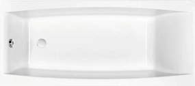 Cersanit Virgo akrylátová vana 170x75cm + nožičky, bílá, S301-045