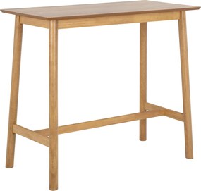 XXXLutz BAROVÝ STŮL, dub, kaučukové dřevo, přírodní barvy, 120/105/60 cm P & B - Barové stoly - 001749064603
