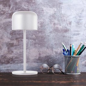 LED Solution Bílá LED stolní nabíjecí lampa 210mm 1,5W IP54 10449