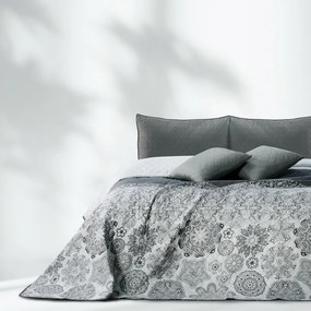DecoKing Přehoz na postel Alhambra šedá, 220 x 240 cm, 220 x 240 cm