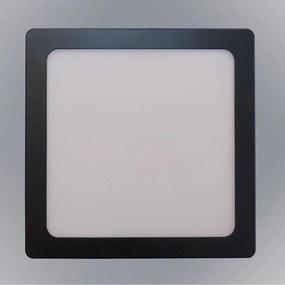 LED podhledové svítidlo Block 24W 4200K ČTVEREČNÍ ČERNÁ
