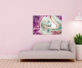 Malvis ® Obraz růžová abstrakce Velikost: 90x60 cm