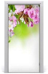 Fototapeta samolepící Jarní květiny 85x205 cm