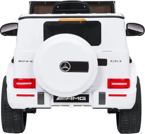 Elektrické autíčko Mercedes G63 AMG LIFT bílé